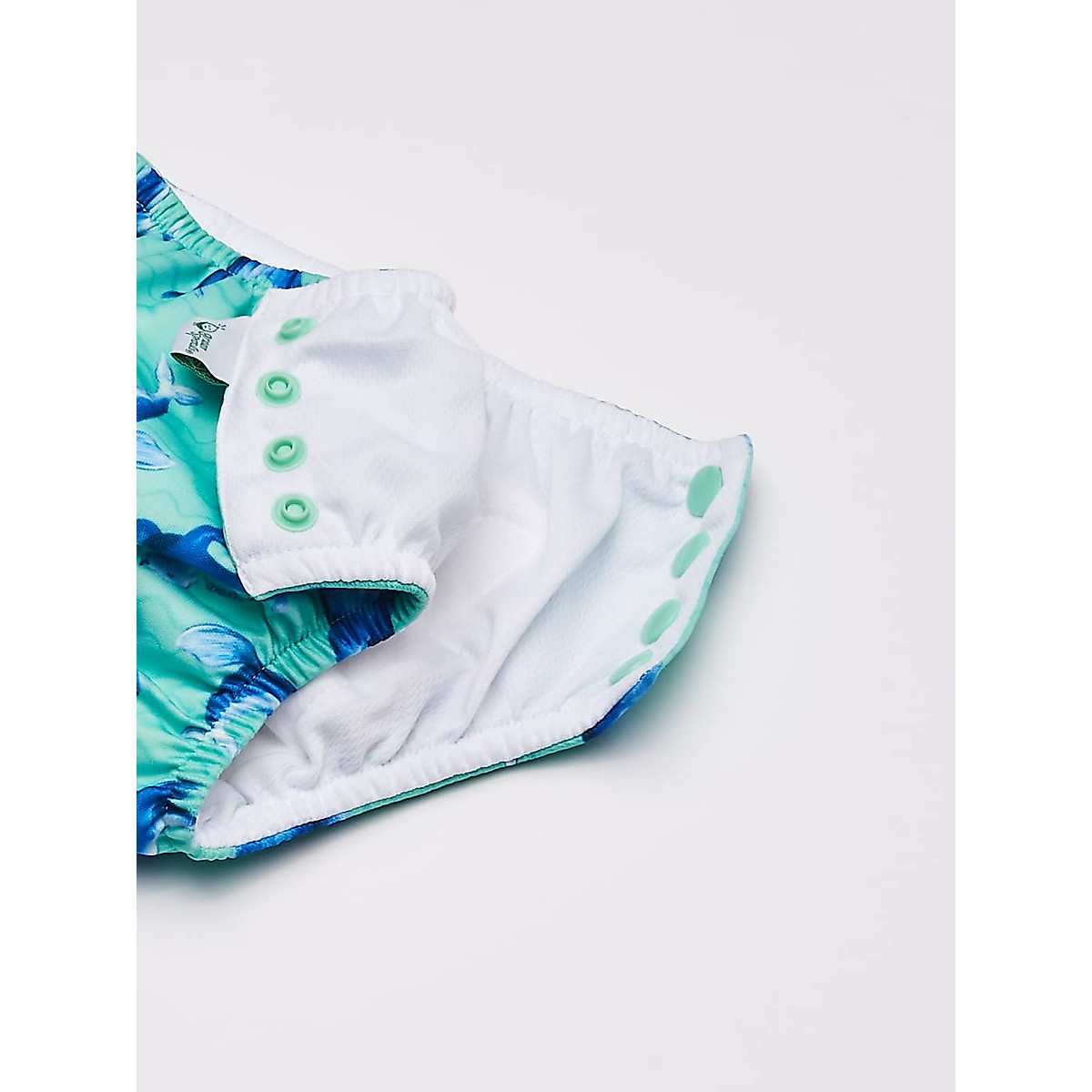 i Play Boys Reusable Absorbent Baby Swim Diapers Seafoam Sea Lions 6 Months