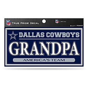 Rico Industries True Pride Family Member Decal, 4 x 6-inches, Dallas Cowboys