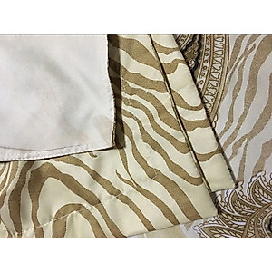 HomeABC 3D Rose Print Bedding Set Cover Sets Queen Size Yellow