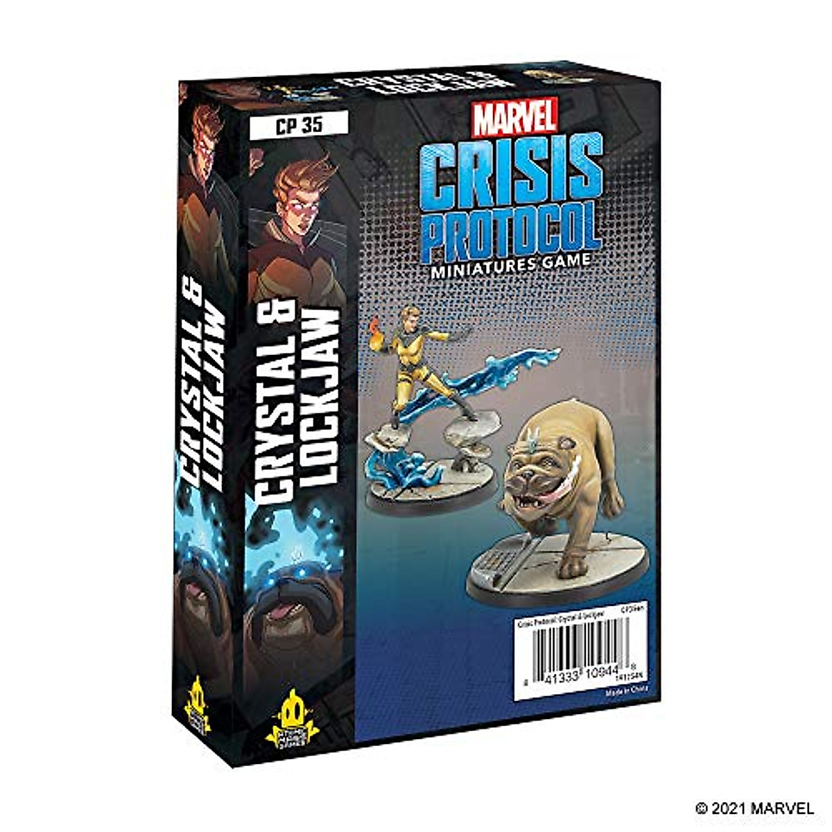Marvel Crisis Protocol: Crystal & Lockjaw Character Pack