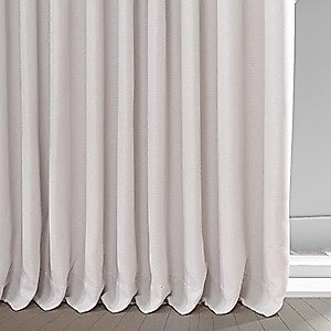 HPD Half Price Drapes BOCH-LN-DW-P Extra Wide Linen Room Darkening Curtain (1 Panel) 100 X 96, BOCH-LN1856-96-DW, Birch
