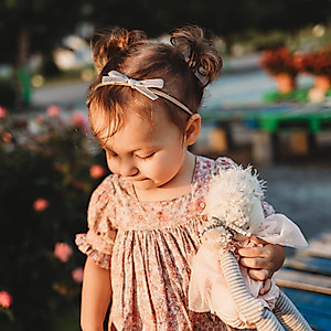 LittleJoJo Baby Girl Headbands and Bows, Newborn Infant Toddler Nylon Hairbands Hair Accessories