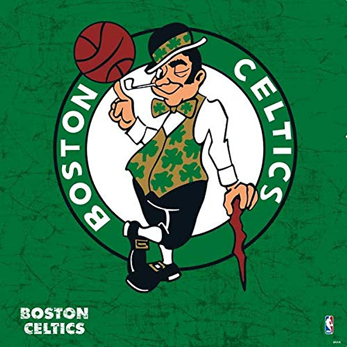 Skinit Decal Gaming Skin Compatible with PS4 Controller - Officially Licensed NBA Boston Celtics Green Primary Logo Design