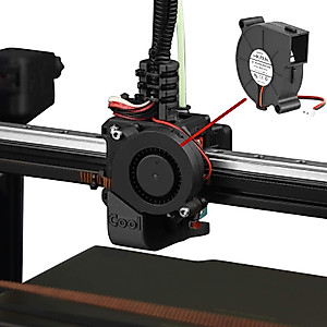 50mm x 15mm 5015 12V DC Brushless Cooling Blower Fan, Dual Ball Bearing, 2 Pin Terninal