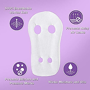 RemZzzs Nasal Pillow Cpap Mask Liners (7A-NPK) - Reduce Noisy Air Leaks and Painful Blisters - Cpap Supplies and Accessories - Compatible with ResMed Respironics and Fisher Paykel