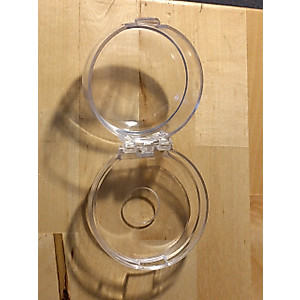 SafeTot Clear Stove Knob Covers - 5 Pack, Standard Size, Easy Install