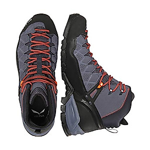 Salewa Men's MS ALP Trainer MID GTX Trekking & Hiking Boots, Ombre Blue Fluo Orange, 11