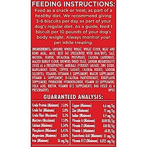 Milk-Bone Original Dog Biscuits, Medium Crunchy Dog Treats, 10 Pound