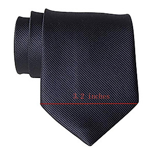 Men's Black Video Game Necktie Polyester Silk Soft Business Gentleman Tie Necktie