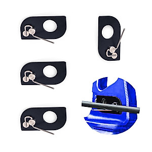 - QI HUO JU - 4Pcs Recurve Bow Arrow Rest Archery Magnetic Arrow Rest Adhesive Back Stick on Arrow Rest Right and Left Hand for Recurve Bow Hunting Targeting (Left Hand)