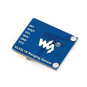 waveshare VL53L1X Time-of-Flight Long Distance Ranging Sensor Accurate Ranging Up to 4m Distance Measurement I2C Interface