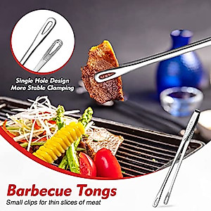 3 Pieces Grill Tongs for Cooking BBQ, 12 & 16" Extra Long Kitchen Tongs,Premium Stainless Steel Tongs,Heavy Duty Grilling Tongs for Cooking,Barbecue, Buffet