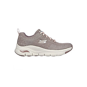 Skechers Women's Arch Fit - Comfy Wave - Dark Taupe Knit/Trim - US 9