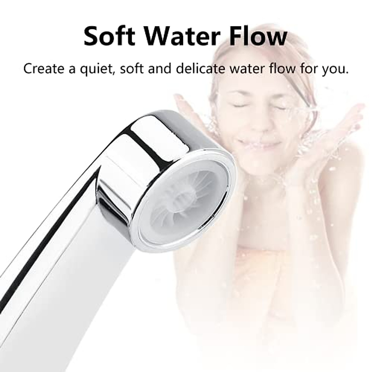 Watris Veiyi Single Cold Faucet Water Tap, ABS Water Tap, Cold Water Faucet, Bathroom Basin Kitchen Sink Accessories G1/2(20mm)(Diamond)