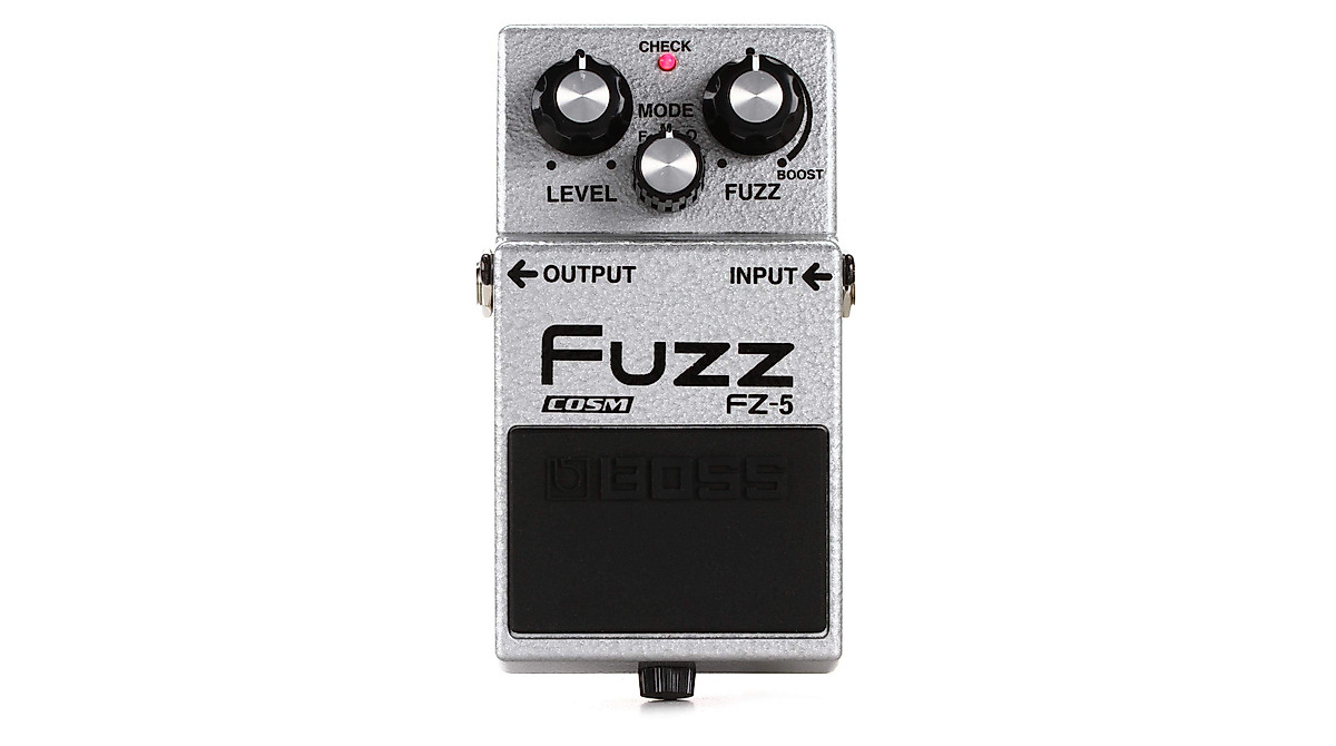 Boss FZ-5 Fuzz Pedal - Vintage Guitar Fuzz with Boost | BOSS