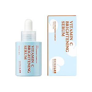 [SKIN&LAB] Vitamin C Brightening Serum for Face, 15% Vita Energy Complex, Hyaluronic Acid, Panthenol | Anti Aging | Even Skin Tone | Brighten Dark Spot | Hypoallergenic | 1.01 fl oz.