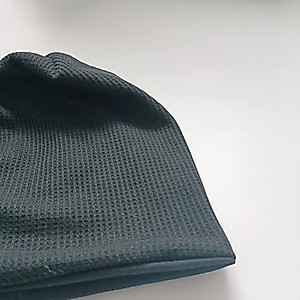 ZXXSFM- Hats，Womens Knitted Beanie Waffle Slouchy Skullcap for Men Stretchy Thin Acrylic Hat