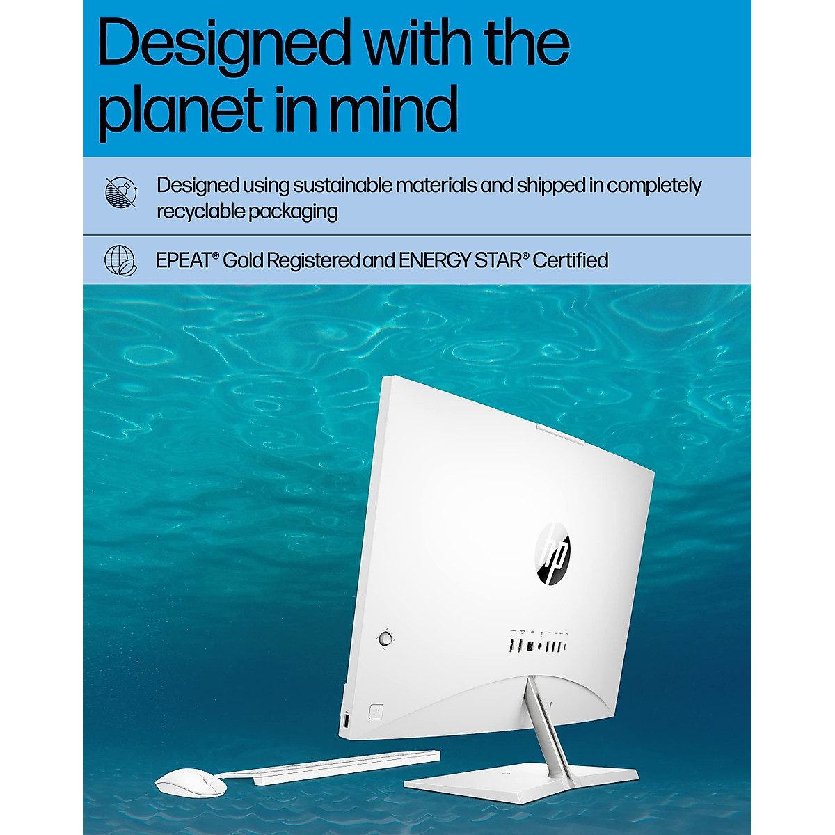 HP Pavilion 24-ca1180 23.8" FHD Touchscreen All-in-One Intel Core i7-12700T 1.4GHz 16GB RAM 256GB SSD 1TB HDD Windows 11 Home(Renewed)