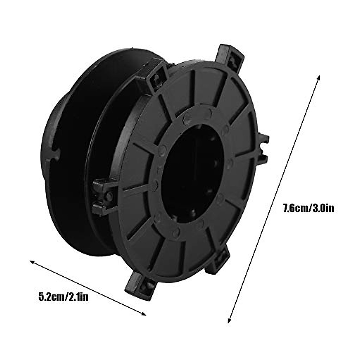 TOPINCN 6pcs/Set Spool String Trimmer Bump Head Cap Cover for Autocut 25-2 FS44 FS55 FS80 Garden Mower Brushcutter Part Accessory