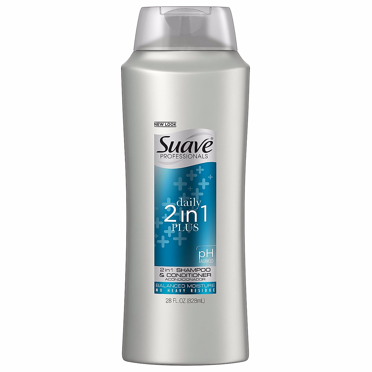 Suave Professionals, 2 in 1 Plus Shampoo & Conditioner 28oz