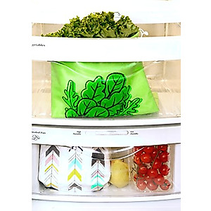 Kikkerland Polyester Lettuce Bag, Green