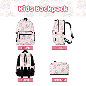 JOYHILL Travel Laptop Backpack, College School Business Backpacks Waterproof Computer Bag for Boys Men fit 15.6 Inch Notebook