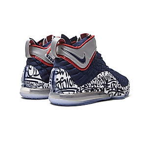Nike Mens Lebron 17 FP CT6047 400 Graffiti Remix - Size 10