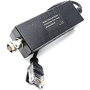 BeElion Single Channel Pair Passive IP Extender Over Coax Cable Transmitter
