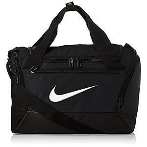 NIKE Brasilia X-Small Duffel - 9.0, Black/Black/White