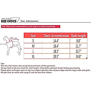 WORDERFUL Dog Tang Blessing Chinese Traditional Pet Chrysanthemum Coat Winter Cat New Year Costume for Small Medium Dogs Cats (X-Large, Blessing)