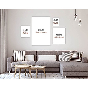 Westlake Art Starry Night Castle Night Boats Canvas Wall Art Print Van Gogh Magical Merchandise Modern Abstract Artwork for Home Room Decor - 16x24 inch Unframed