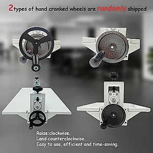 INTBUYING 14Inch Cold Manual Laminator All Metal Frame 360MM Manual Cold Roll Laminator Mount Laminating Machine