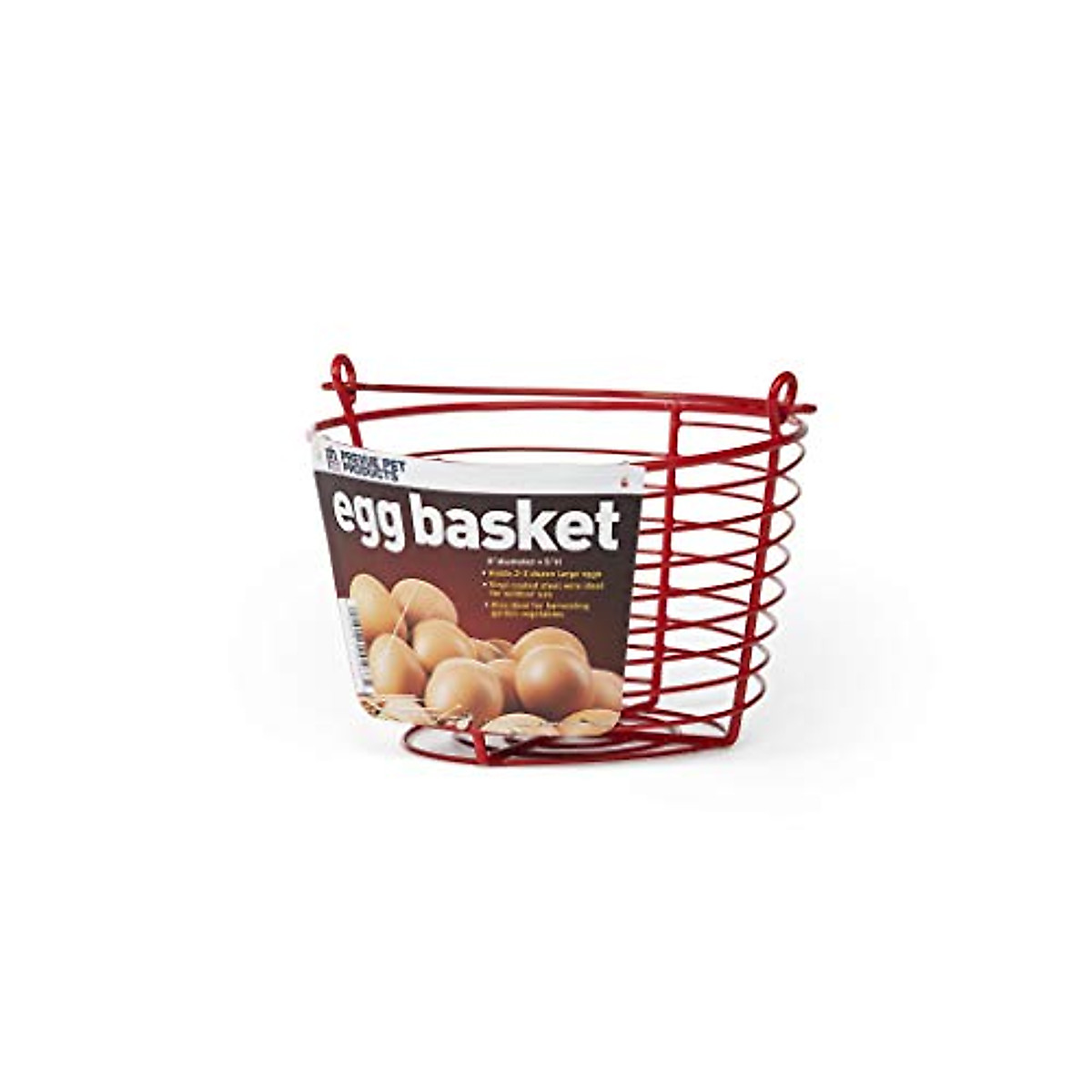 Prevue Pet Products Egg Basket 8'' Diameter, Red