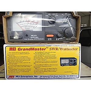MFJ-874 RF Power & SWR Meter for 1.8-525Mhz - HF/VHF/UHF 200W