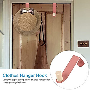 Gadpiparty Over The Door Hook, Towel Hanger Door Coat Rack, Clothes Hangers for Closets Bathroom, Unique Design Eiffel Tower, 2 Hooks