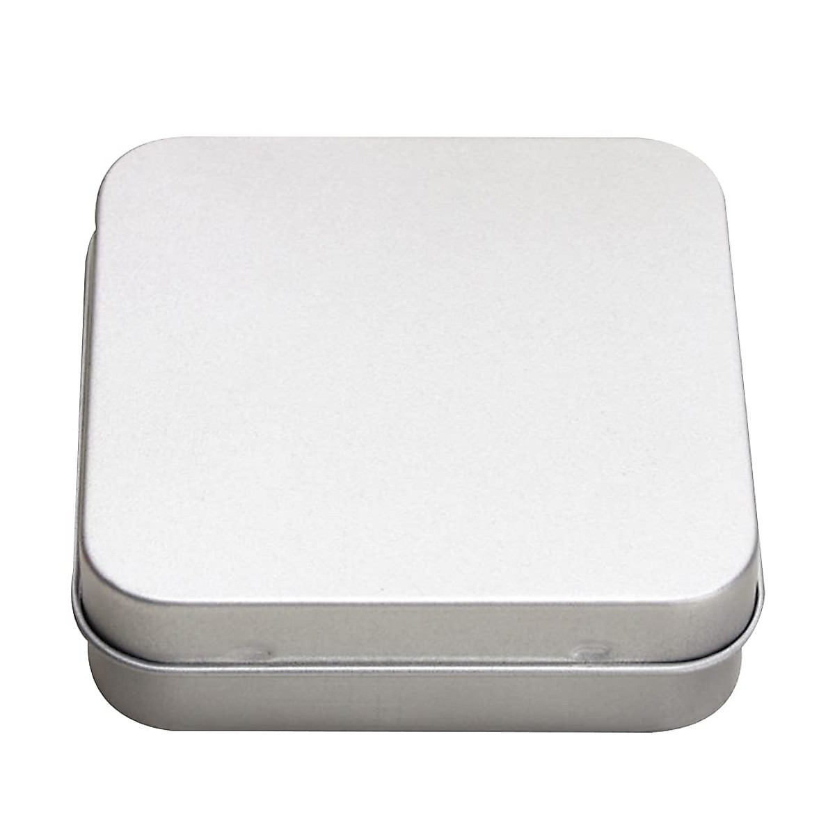 BEIDUOYANG Cute Tiny Storage Cases Sealed Design Metal Tin Practical Box Containers For Jewelry Candy Headrope Condom Sundries Metal Tin With Lids For Home Dorm, Black