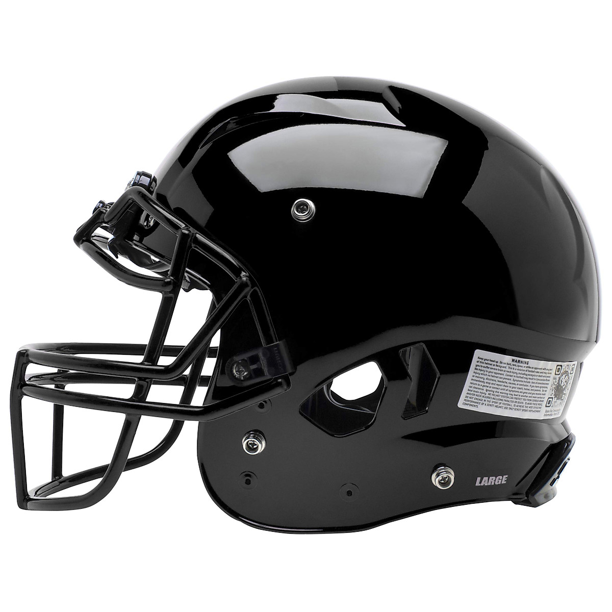 Schutt Youth Vengeance A11 Football Helmet, VROPO TRAD Facemask Attached, X-Small, Black