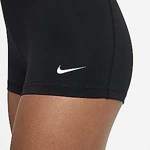 Nike Women's Pro 365 3in Shorts, Black/White, Large