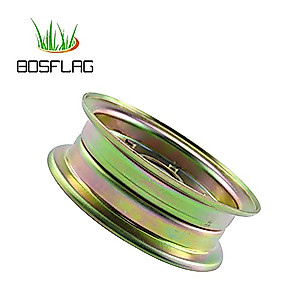 BOSFLAG 539132728 Idler Pulley Replaces Husqvarna 539132728 Idler Pulley, Husqvarna 589766102, 539112196, 589766101 Pulley for Husqvarna RZ4623, MZ6128, Z246, RZ46i, MZ61, RZ5424, MZ5225 Lawn Tractors