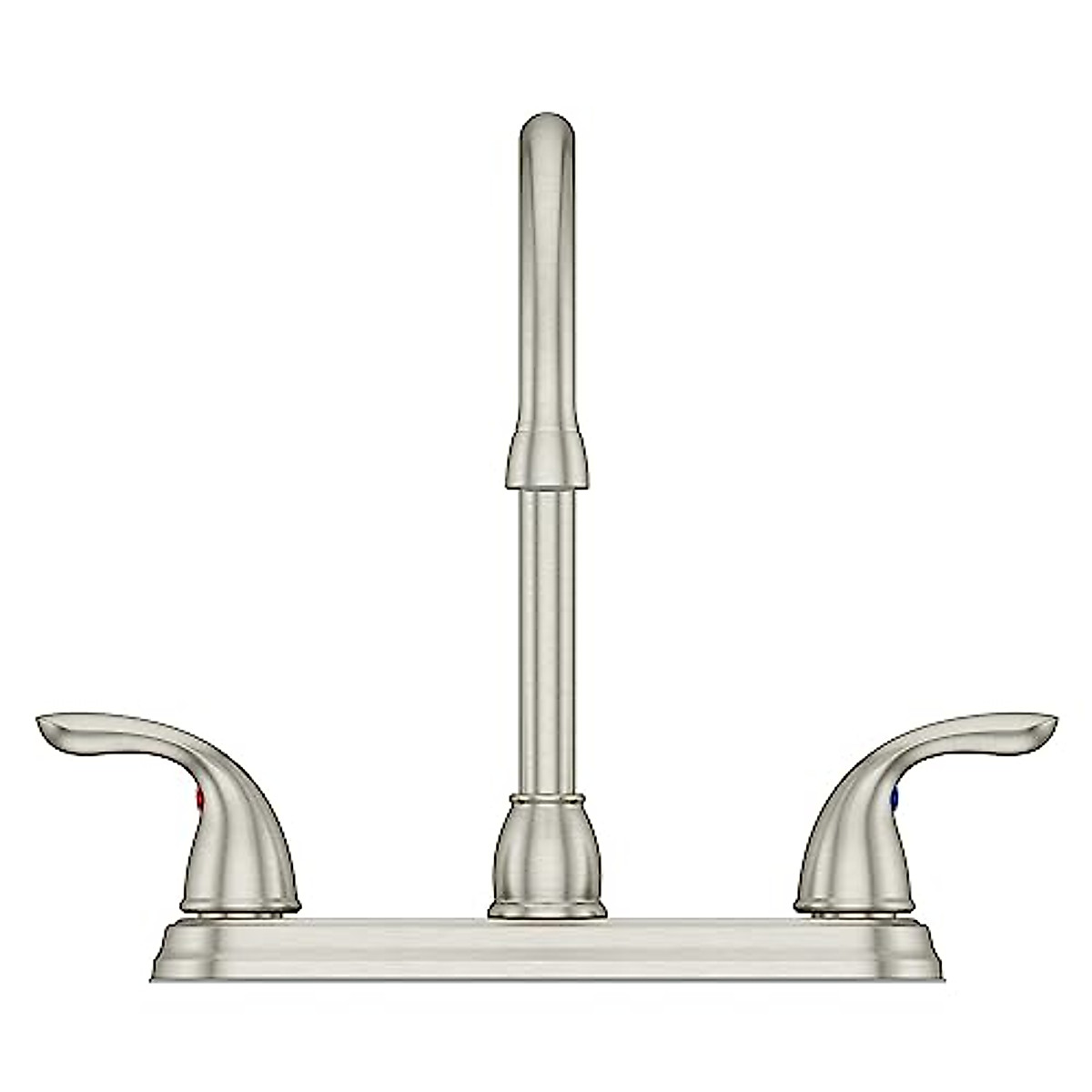 Pfister G136-200S Pfirst Series 2-Handle Kitchen Faucet in Stainless Steel, 1.8gpm