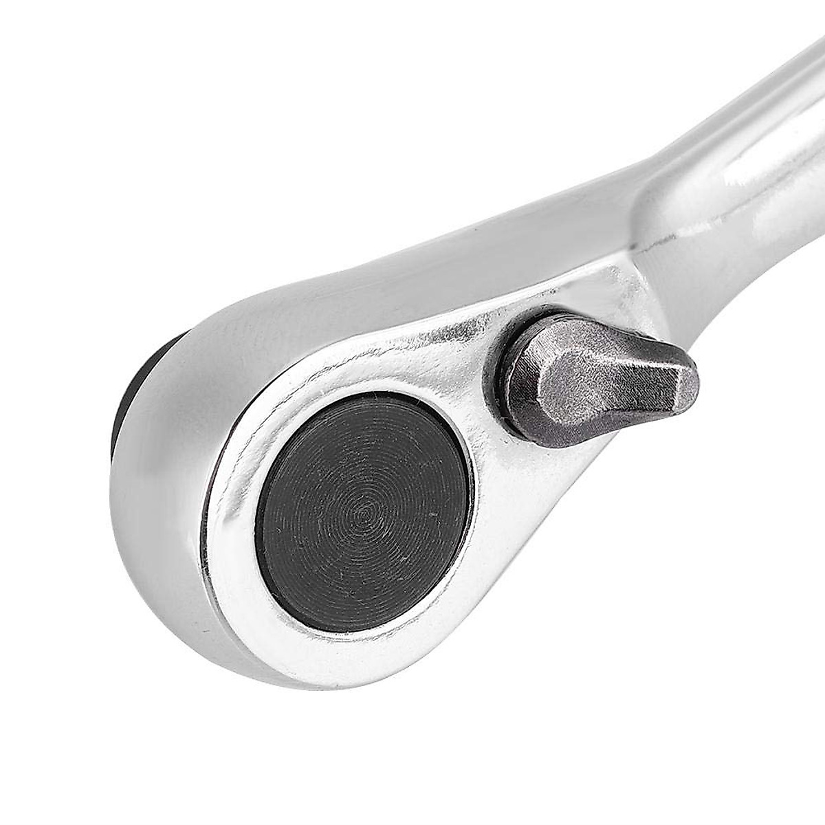 10Pcs 1/4" Torque Wrench Drive Click Mini Ratchet Socket Hex Wrench Silver Metal Screwdriver Allen Wrench 107 mm/130 mm for Car Repair Tool (#2)