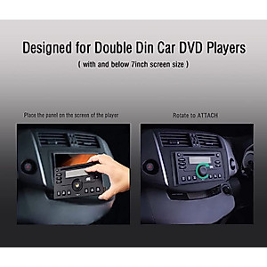 7 INCH Security Face Panel for Double Din CAR DVD Player Anti-Theft Panel