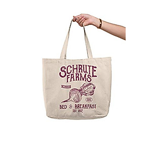 Schrute Farms Tote 100% Cotton Reuseable Grocery Tote