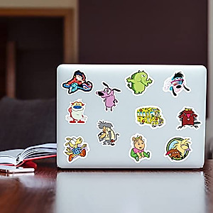 90s Cartoon Stickers 100PCS Vinyl Waterproof Stickers for Laptop,Bumper,Skateboard,Water Bottles,Computer,Phone,Cartoon Anime Stickers for Kids Teens Adult