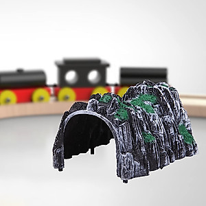 AMLESO 1pc DIY Plastic Model Train 1:87 Tunnel Crafts Table Toy