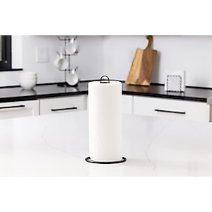 Spectrum Diversified Paper Towel Holder Finley, Matte Black