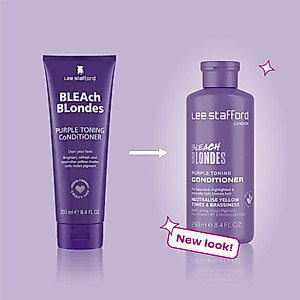 Lee Stafford Bleach Blondes Purple Toning Conditioner For Coloured Hairs | 250ml