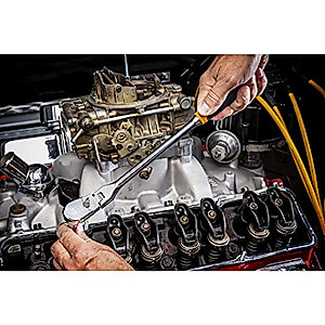 GEARWRENCH 2 Pc 1/4", 3/8" Drive 90 Tooth Cushion Grip Flex Head Ratchet Set - 81204T