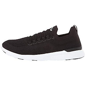 APL: Athletic Propulsion Labs Women's Techloom Breeze Sneakers, Black/Black/White, 7 Medium US