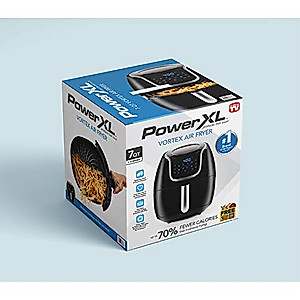 PowerXL Vortex Black 7 qt. Programmable Digital Air Fryer - Case of: 1;